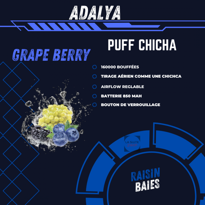 Puff Adalya 16000 chicha